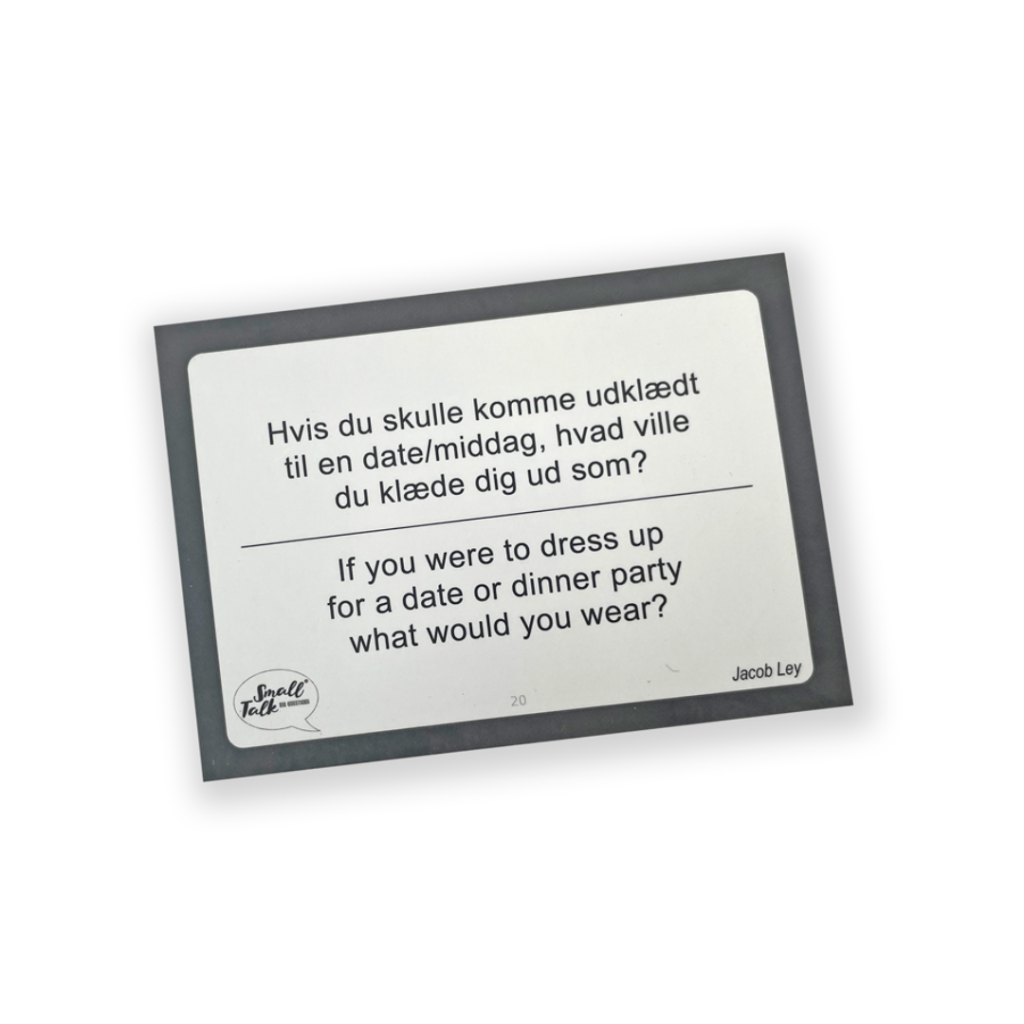 Small Talk Big Questions - Date Night (Par spil)