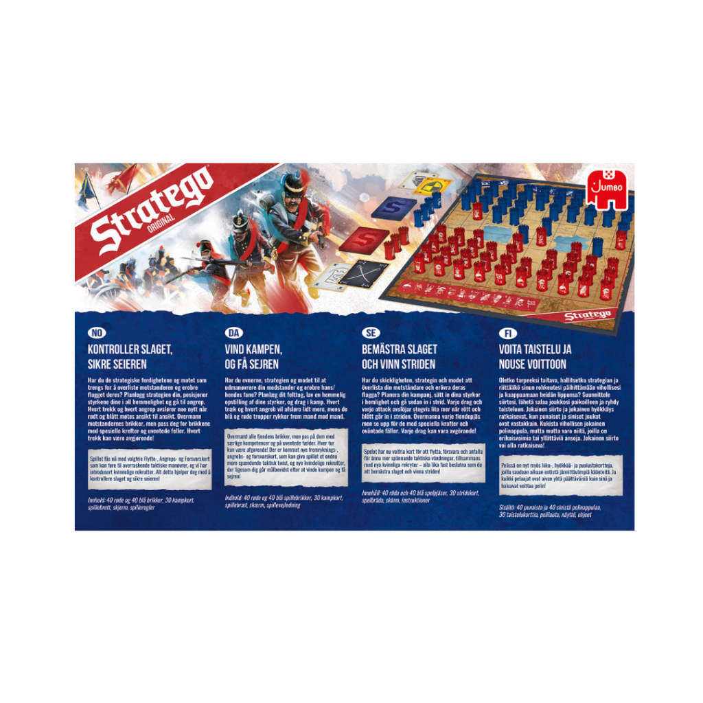 Stratego Original (2025) – Klassisk Strategispil på dansk